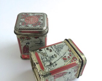 Chinese tea tin | Etsy