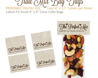Trail mix favors | Etsy