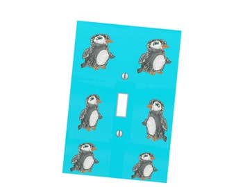 Penguin plate | Etsy