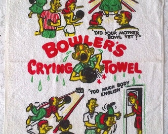 Bowler crying towel | Etsy
