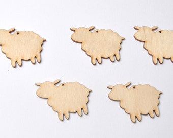 Sheep earrings | Etsy