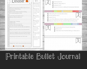 Bullet journal | Etsy