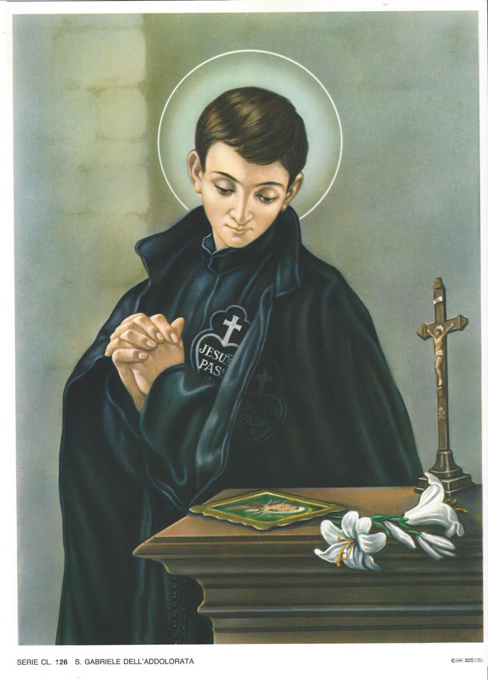 Saint Gabriel Passionist Catholic Art Print Picture 7