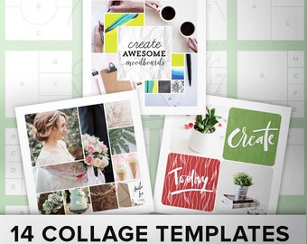 Collage template | Etsy