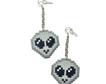 Poop Emoji Earrings Perler Beads Hama Beads Fuse Beads