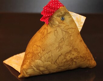 Chicken pincushion | Etsy