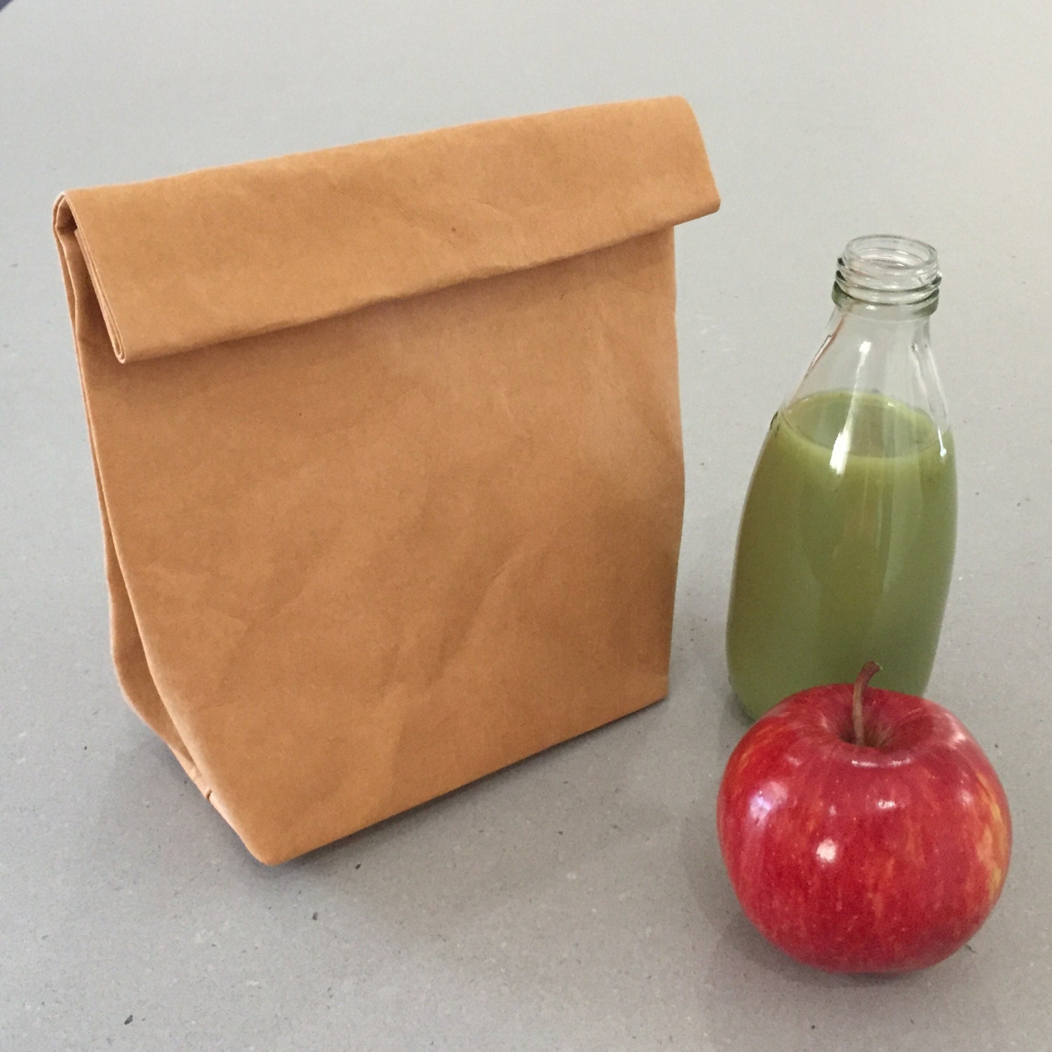 Washable Paper Lunch Sack / Lunch Bag / Eco Bag / Paper Bag