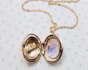 Unique girls lockets related items | Etsy
