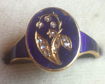 Forget me not ring | Etsy