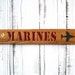 Items similar to Motor Pool rustic military sign on Etsy