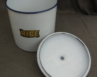 Unique rice canister related items | Etsy