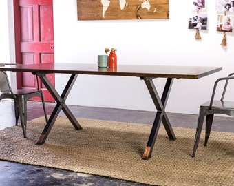 Steel table legs | Etsy