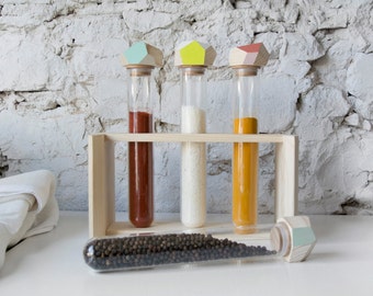 Test tube rack | Etsy