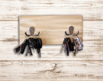 Rustic key holder | Etsy