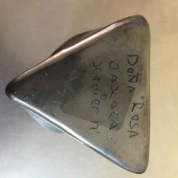 Mid Century Modern Dona Rosa Vase Made in Mexico Oaxaca