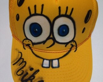 Spongebob hat | Etsy