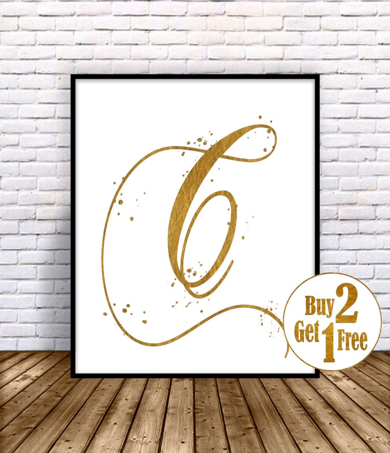 Letter C Print Letter poster Letter Art print Letter Decor