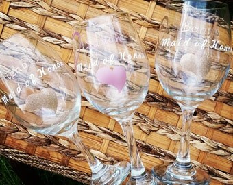 Vinyl wine glass | Etsy