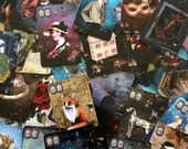 Tea Leaf Reading Cards by Tea With Karin by TeaWithKarin on Etsy