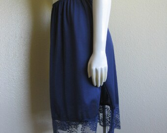 Blue half slip | Etsy