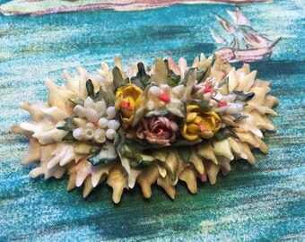 Sea shell flowers | Etsy