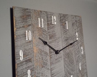 Rustic Wall Clocks by YankeeWoodworks on Etsy