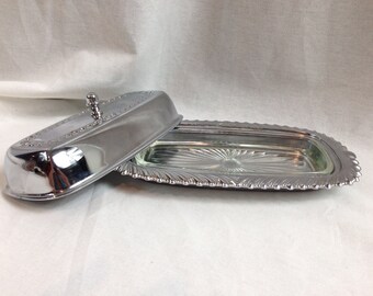 Metal butter dish | Etsy