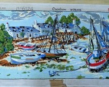 Unique needlepoint ship related items | Etsy