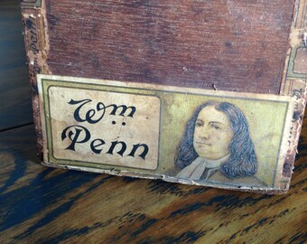 Vintage cigar box | Etsy