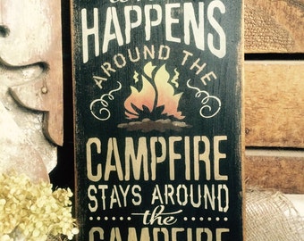 Camping signs | Etsy