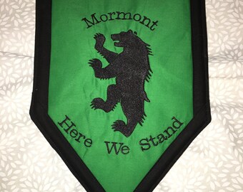 Mormont sigil | Etsy