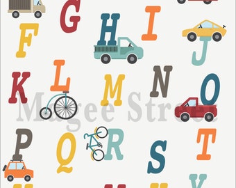Alphabet truck | Etsy
