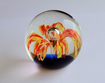 Glass paperweight | Etsy