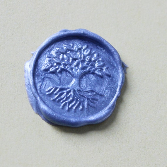 sealing wax stamp-deep rooted tree