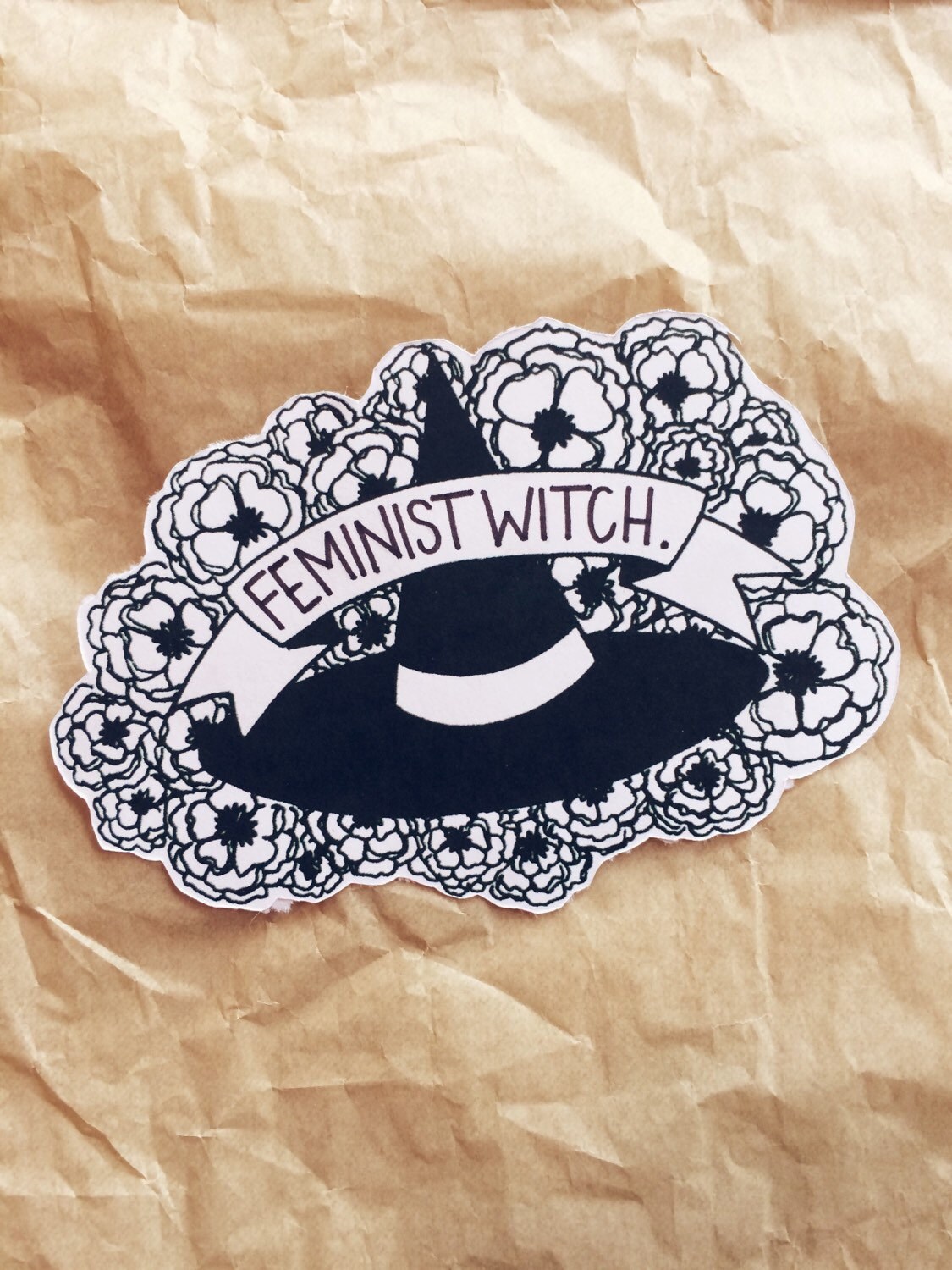 Feminist Witch Sticker By Notyourmamasfeminism On Etsy