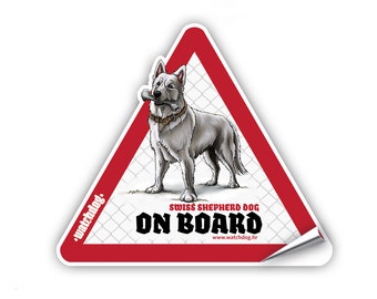 Dog on board Dog Car Dog in car Dog Decal Dog Cut