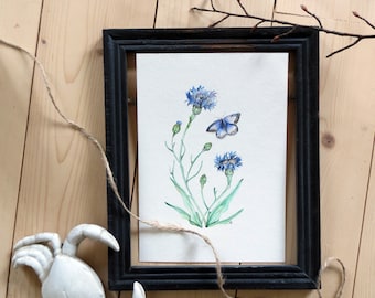 Blueberry painting | Etsy