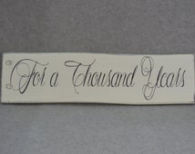 Unique a thousand years related items | Etsy