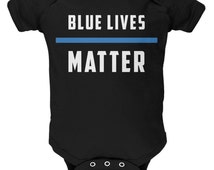 Popular items for thin blue line baby on Etsy