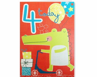 Happy 4th birthday | Etsy