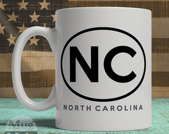 North carolina mug | Etsy