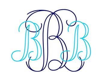 Circle script font | Etsy