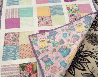 Paper doll blanket | Etsy