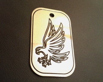 Items similar to Tribal wrap choker with aztec eagle- magnetic pendant ...