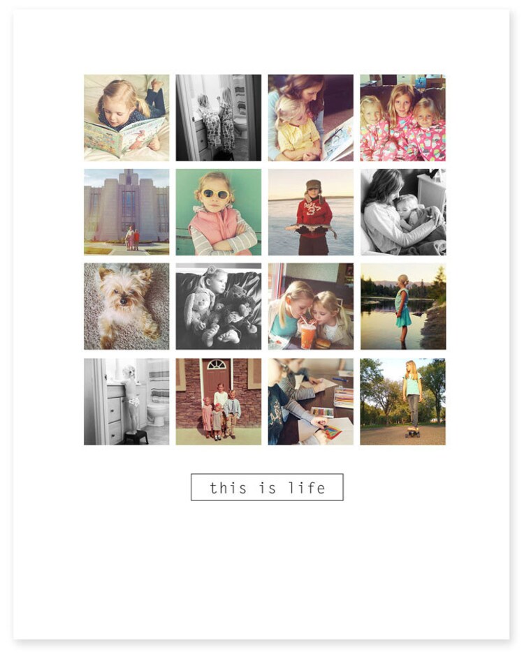 11x14 Frameable Photo Collage Set by simpleasthatdigishop on Etsy