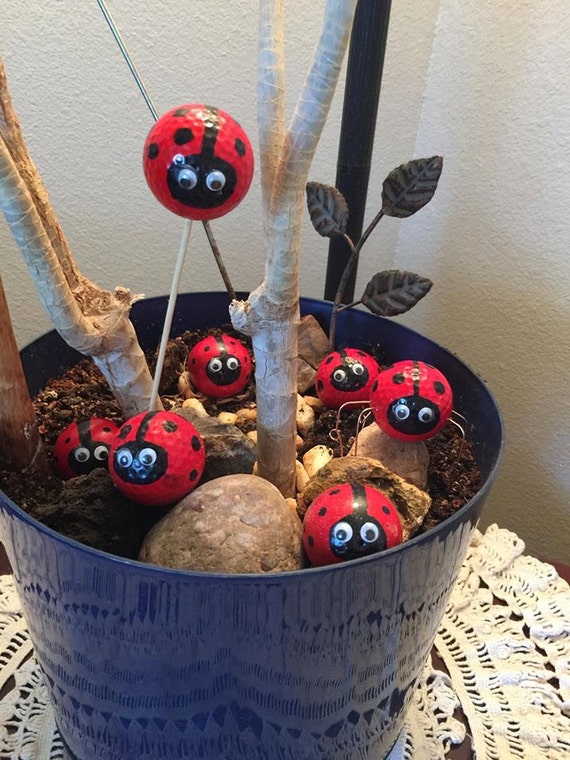 Ladybug Golf Balls