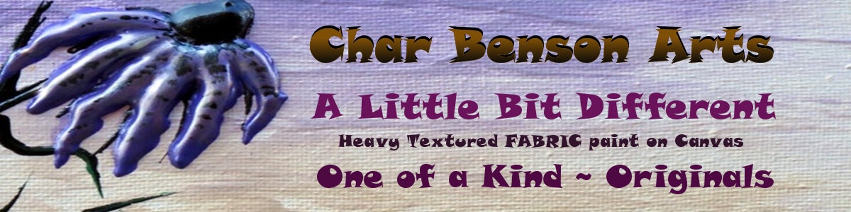 A Little Bit Different... Original Canvas by CharBensonArts