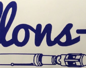 Doctor Who Allons-y 10th Doctor Cross Stitch Pattern