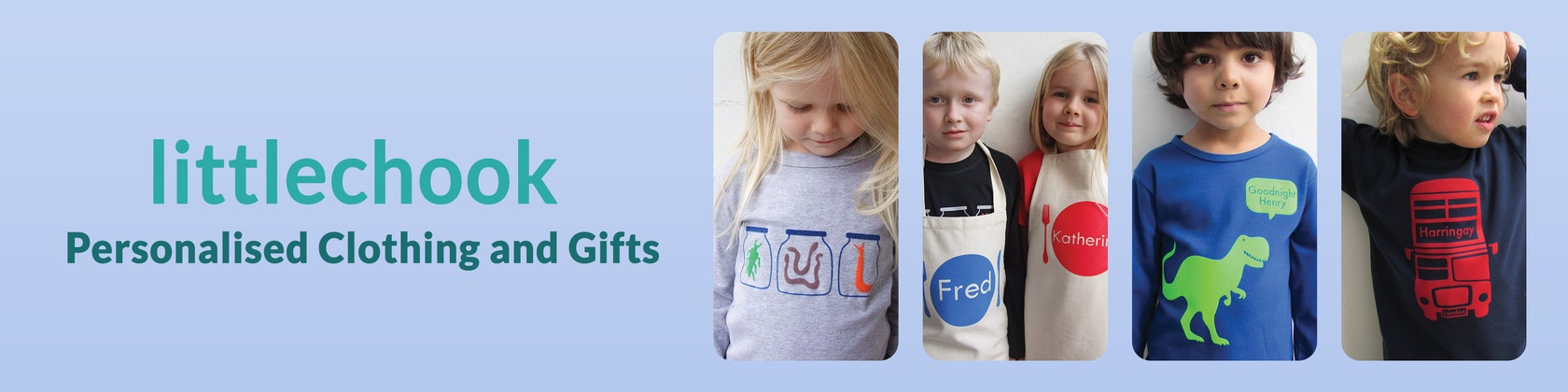 personalized childrens t shirts aprons onesies and by littlechook