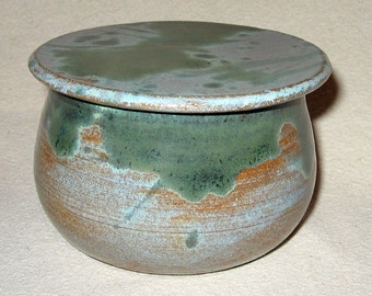 Pottery butter dish | Etsy